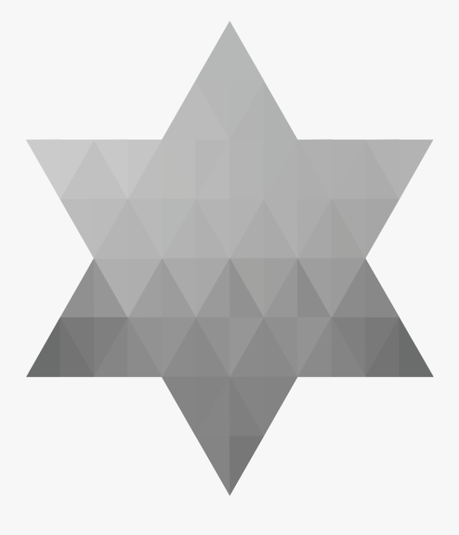 Geometric Jewish Star Of David Vii - Triangle , Free Transparent ...
