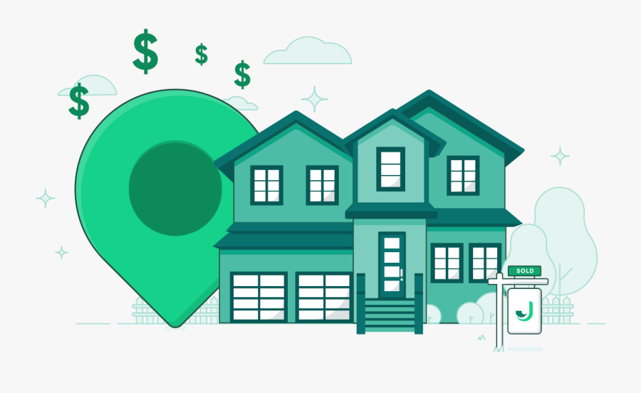 Transparent Sold Sign Png - House , Free Transparent Clipart - ClipartKey