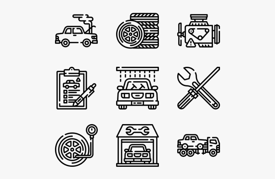 Car Repair - School Icon Vector Png , Free Transparent Clipart - ClipartKey