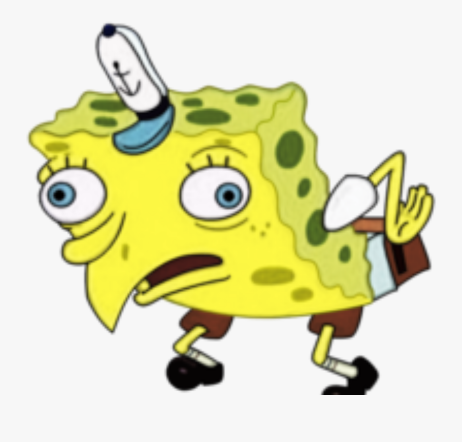 #sponge - Spongebob Mock Meme Transparent , Free Transparent Clipart ...