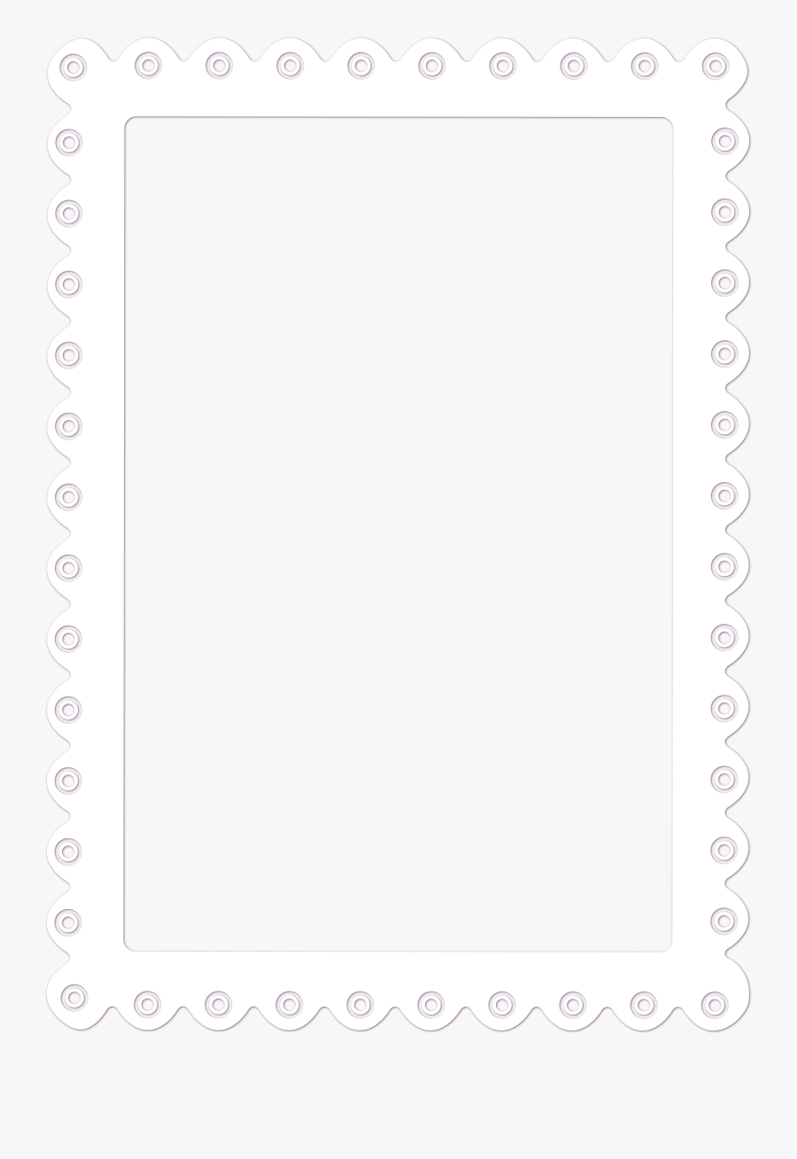 White Border Frame Transparent Png Clip Art , Free Transparent Clipart ...