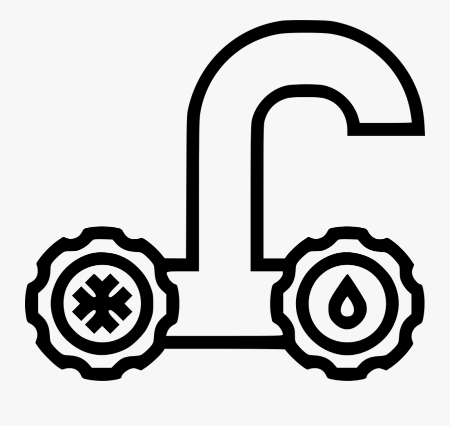Clip Art Hot And Taps Svg - Hot And Cold Water Icon , Free Transparent ...
