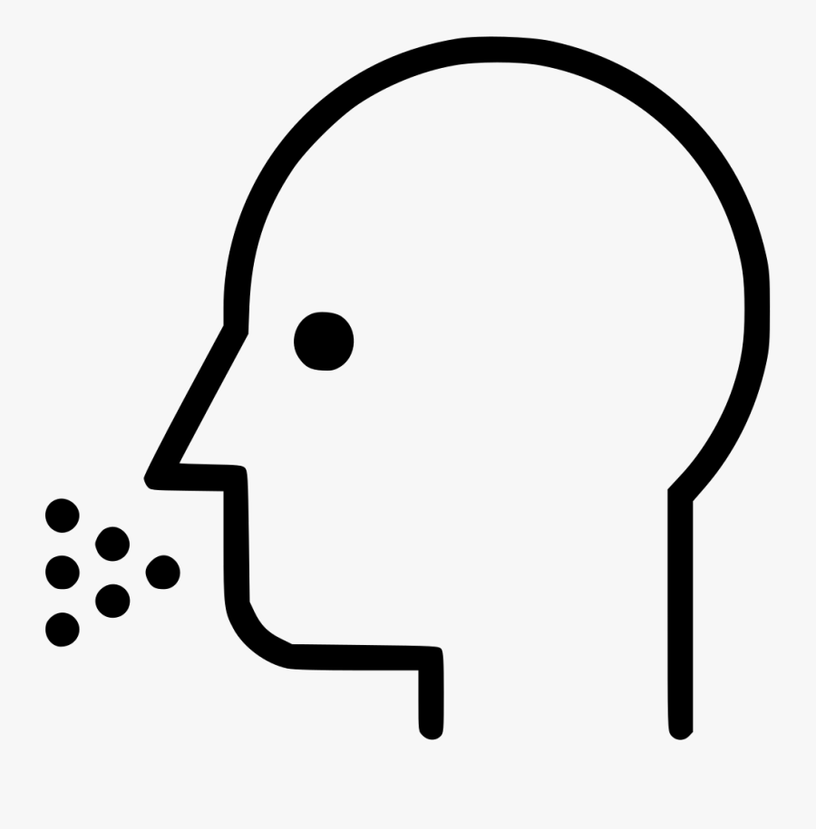 Coughing Sneezing Infection Influenza - Simple Coughing Icon Png , Free ...