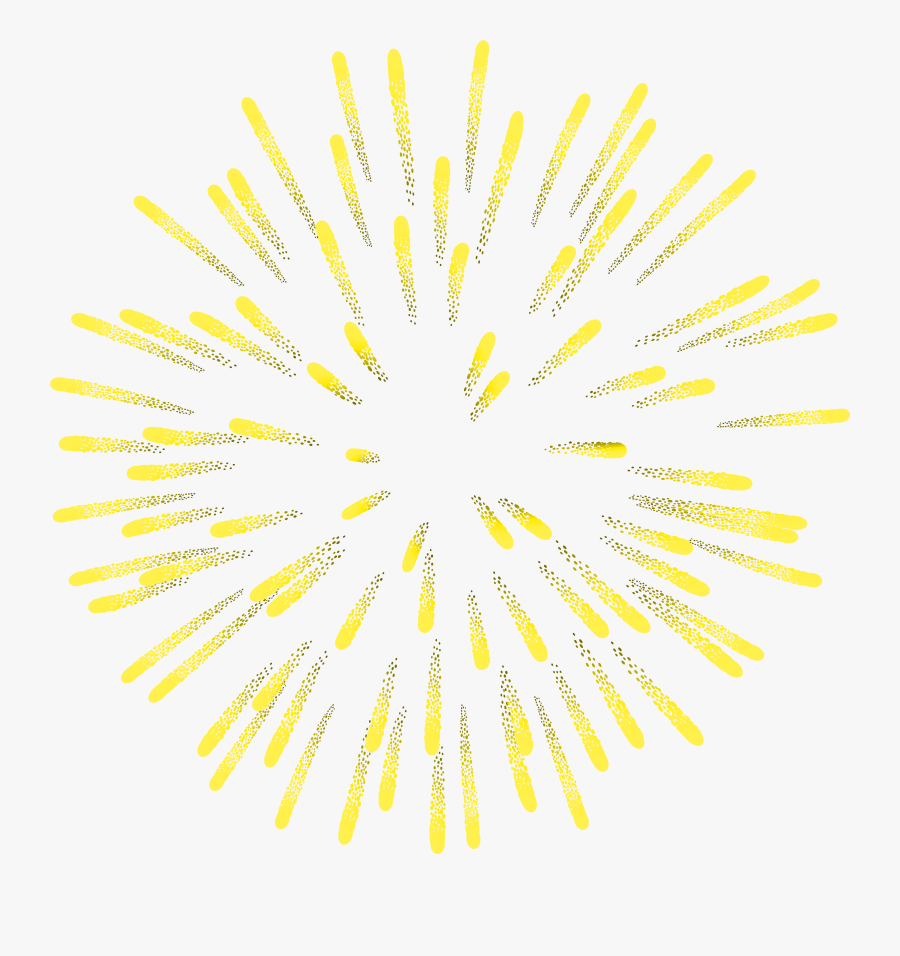 Clipart Fireworks Yellow , Free Transparent Clipart - ClipartKey