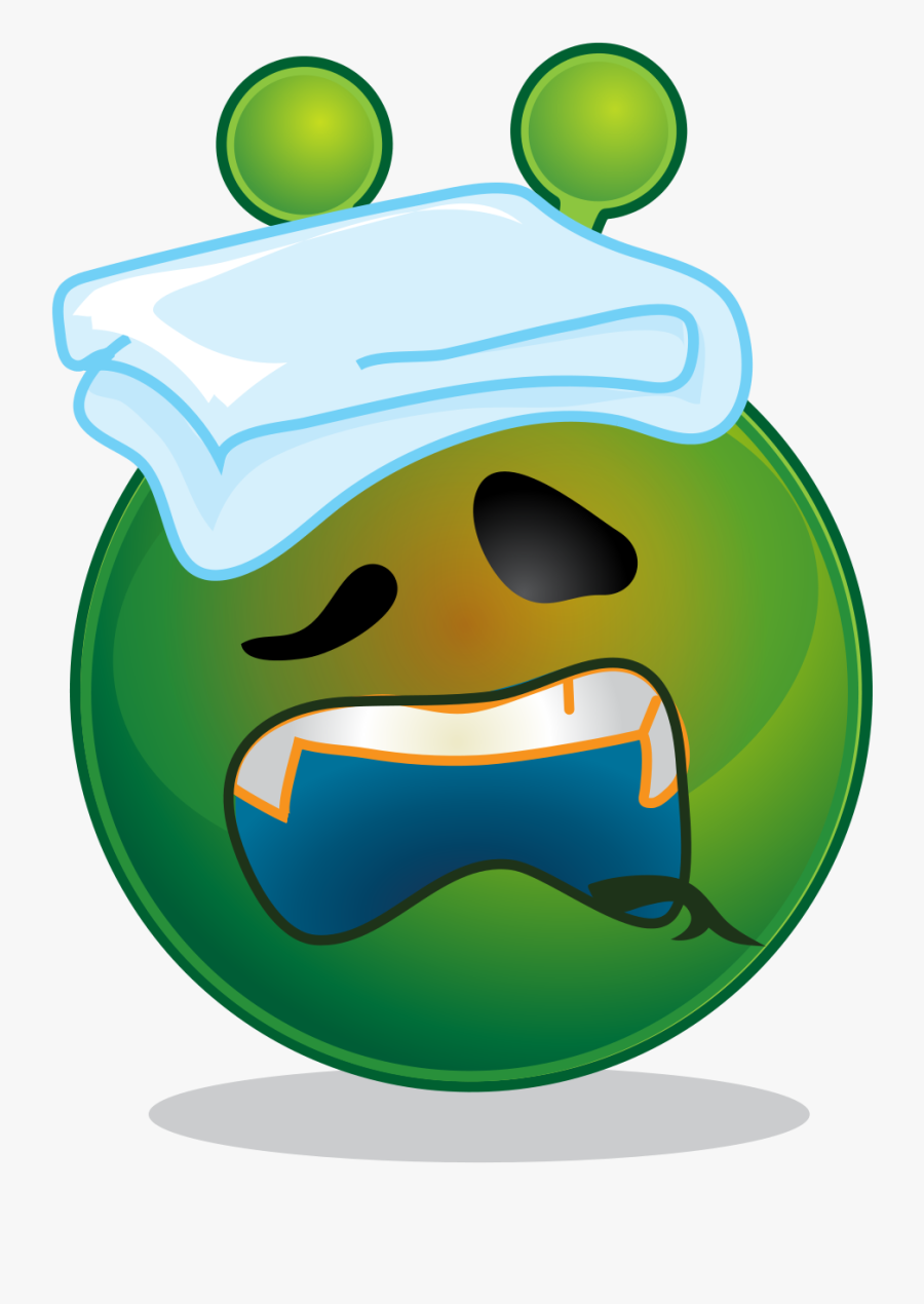 Graphic Transparent Feeling Sick Clipart - Sick Alien , Free ...