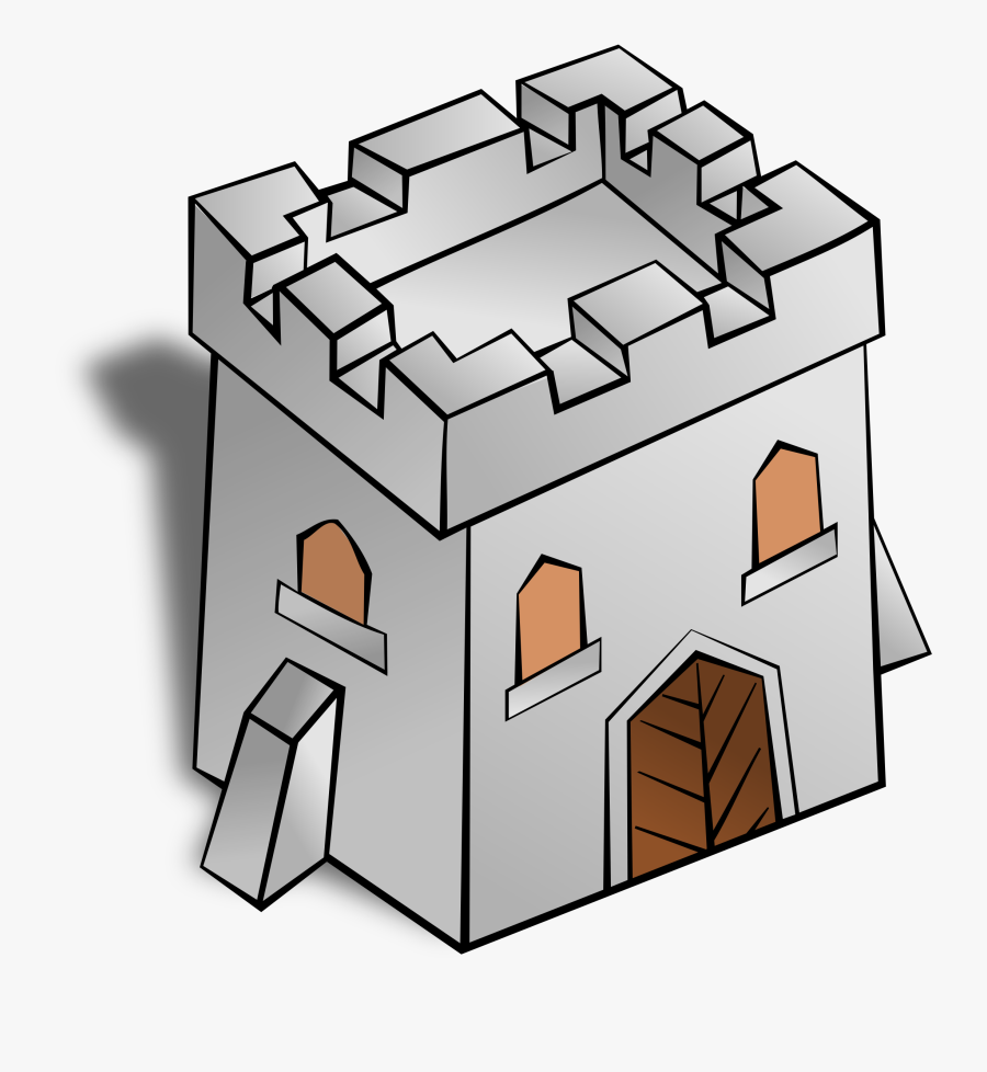 Rpg Map Symbols Tower - Fort Clipart , Free Transparent Clipart ...