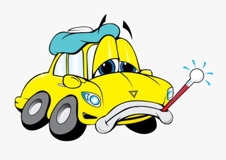 Cartoon Car - Sick Car Cartoon Png , Free Transparent Clipart - ClipartKey