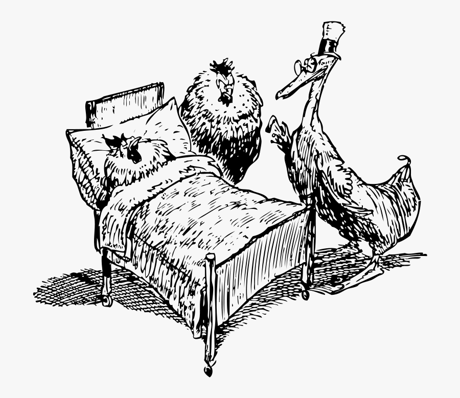 Free Vector A Sick Bird Clip Art - Sick Bird Cartoon , Free Transparent ...