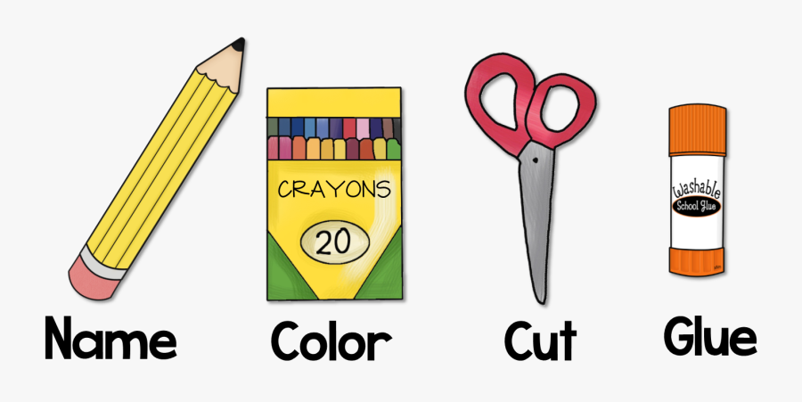Visual Direction Cues For - Color Cut Glue Visual , Free Transparent ...