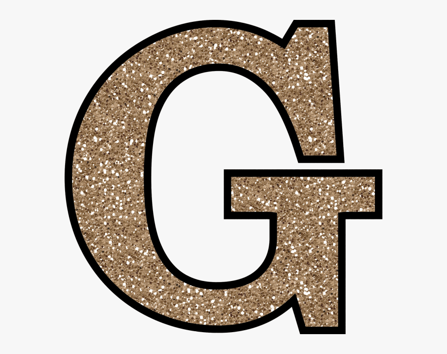 Letter G With Glitter , Free Transparent Clipart - ClipartKey