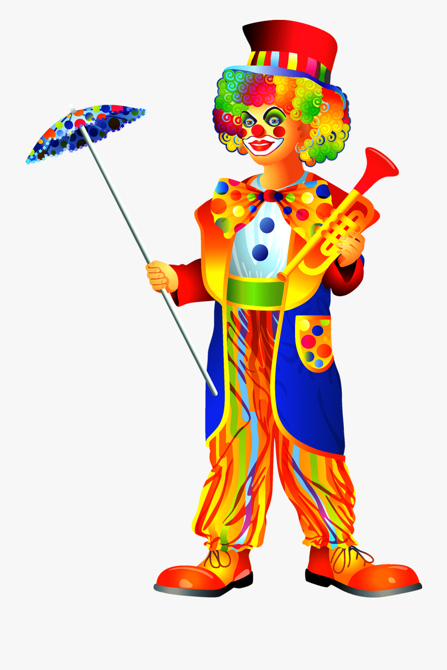 Clipart Tent Clown - Circus Clown , Free Transparent Clipart - ClipartKey
