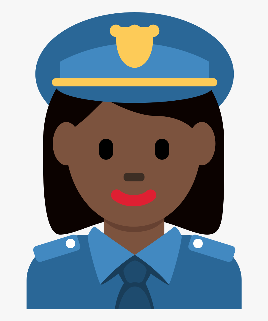 Transparent Officer Clipart - Emoji Woman Police , Free Transparent ...