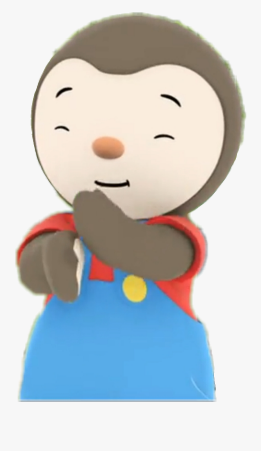 #tchoupi #done #clap - Cartoon , Free Transparent Clipart - ClipartKey