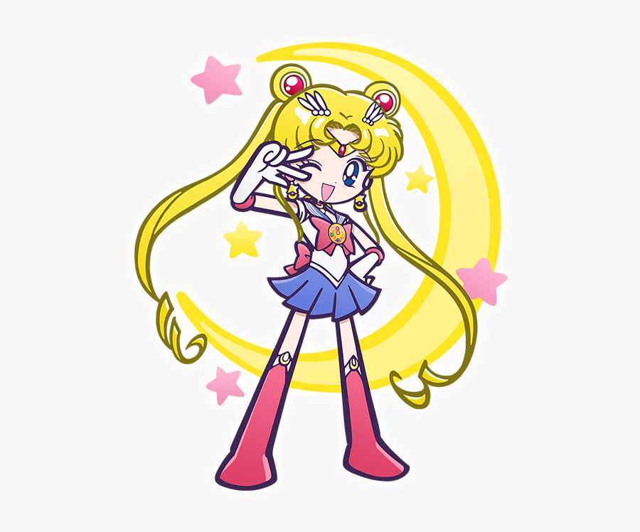 Sailor Moon Puyo Puyo , Free Transparent Clipart - ClipartKey