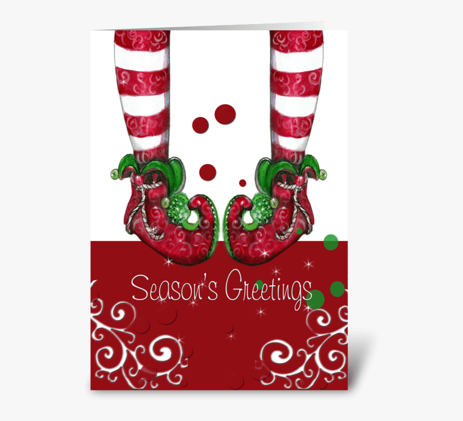 Whimsical Season"s Greetings Greeting Card - Illustration , Free ...