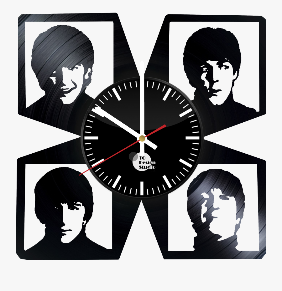 The Beatles Handmade Vinyl Record Wall Clock Fan Gift - Book Mark The ...