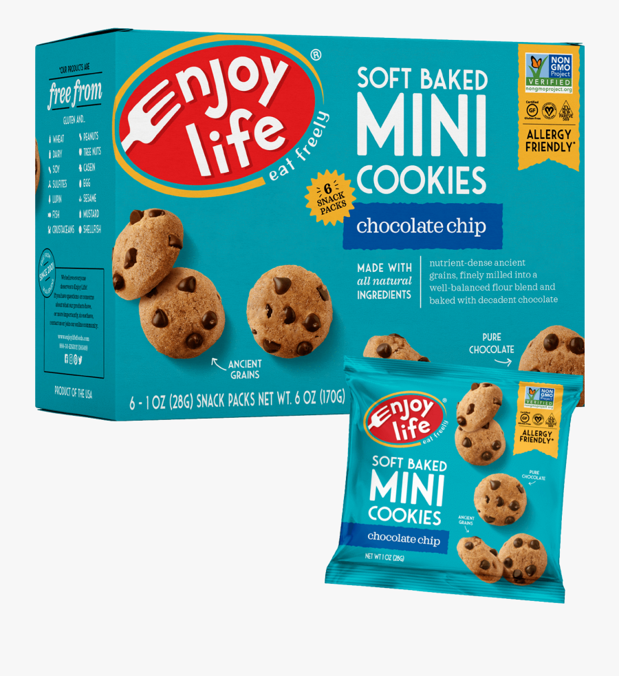 Enjoy Life Cookies , Free Transparent Clipart - ClipartKey