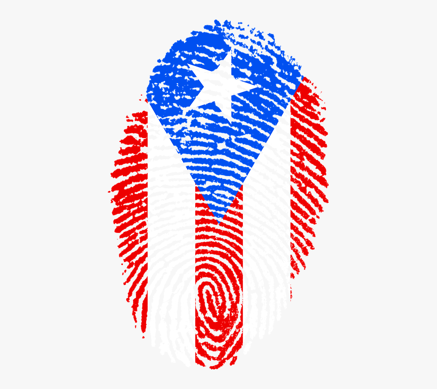Puerto Rico, Flag, Fingerprint, Country, Pride - Puerto Rico Flag ...