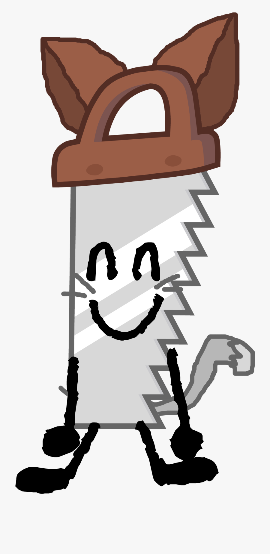 Cat Saw By Fog - Bfb Saw Without Handle , Free Transparent Clipart ...