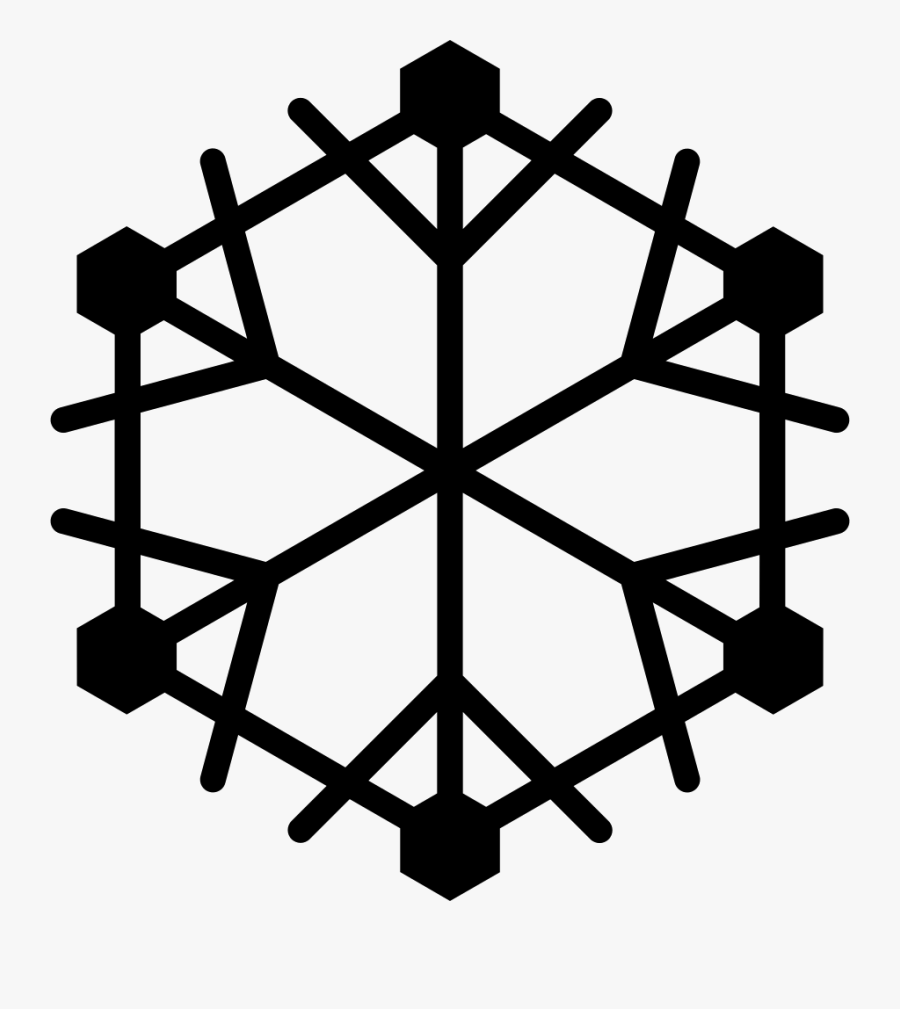 Snowflake - Snow Outline , Free Transparent Clipart - ClipartKey