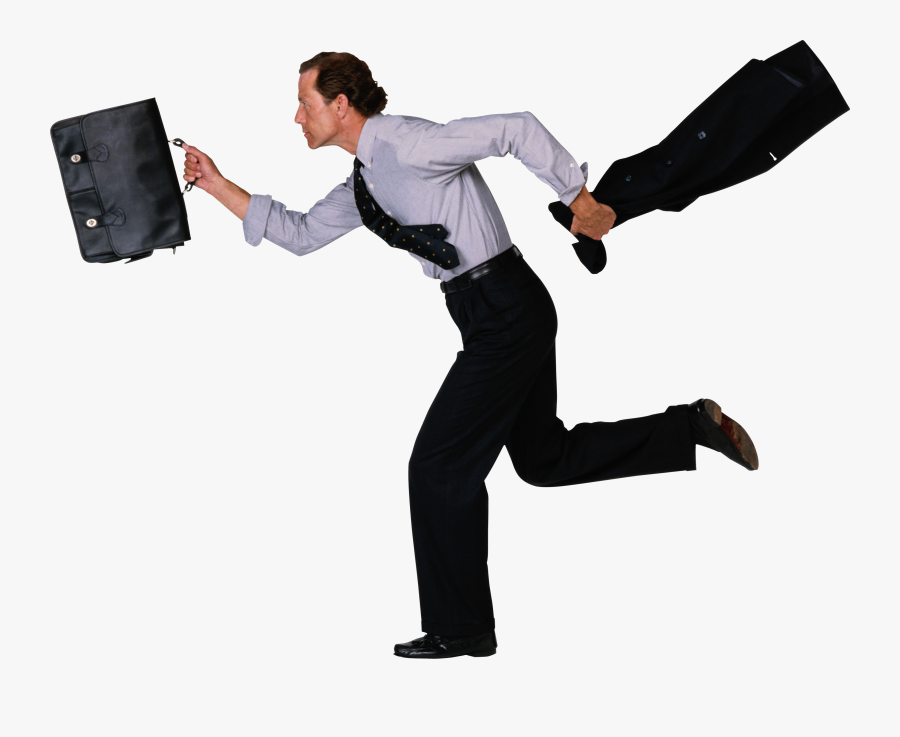 Running Businessman Png , Free Transparent Clipart - ClipartKey