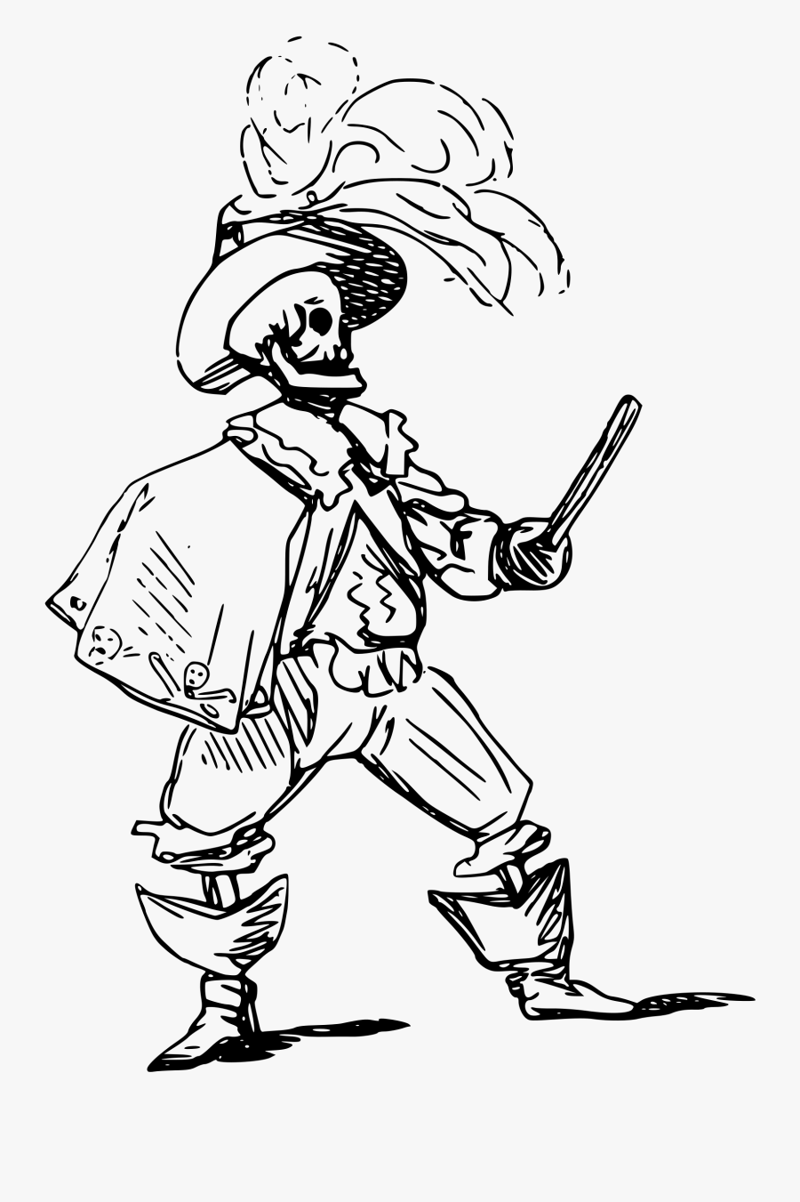 Fighting Skeleton Clip Arts - Perkelahian Karikatur Orang Berantem ...