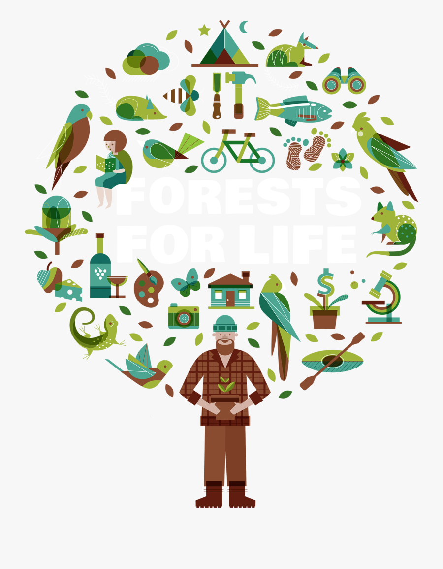 Forests Are Life , Free Transparent Clipart - ClipartKey