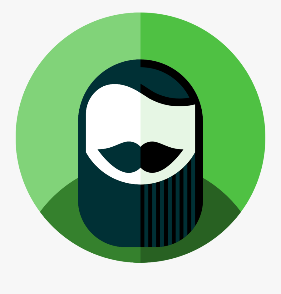 Gd Avatar Hipster - Circle , Free Transparent Clipart - ClipartKey