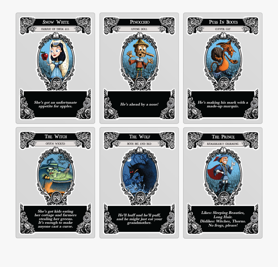 Ftg Characters - Fairytale Gloom Card Game , Free Transparent Clipart ...