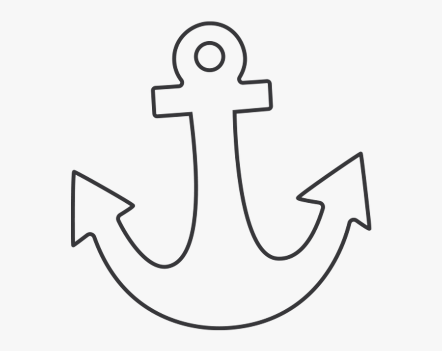 Anchor Die Die Outline - Line Art , Free Transparent Clipart - ClipartKey