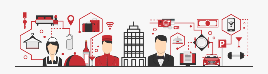 Hotel Software System Open - Illustration , Free Transparent Clipart ...