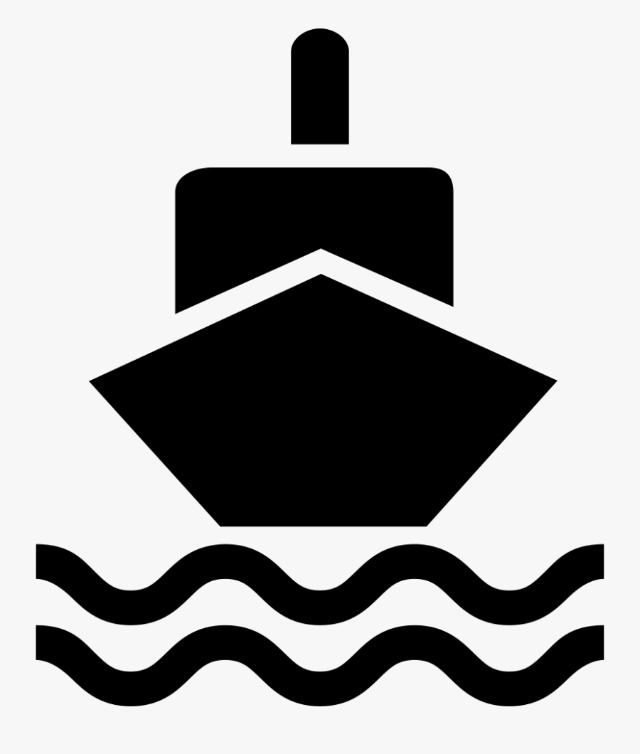 Transparent Cruise Ship Black And White Png - Water Taxi Symbol Png ...