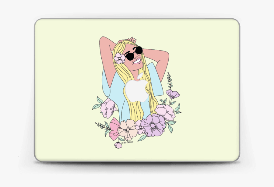 Proud Girl Skin Macbook Pro Retina 13” - Cartoon , Free Transparent ...