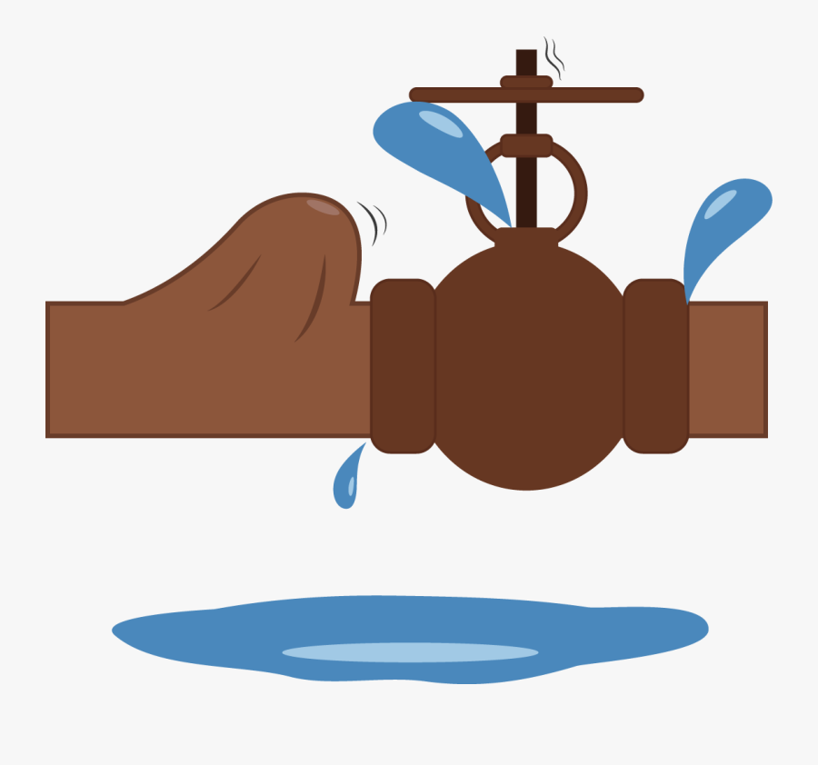 About Leak Trackers - High Water Pressure Cartoon , Free Transparent ...