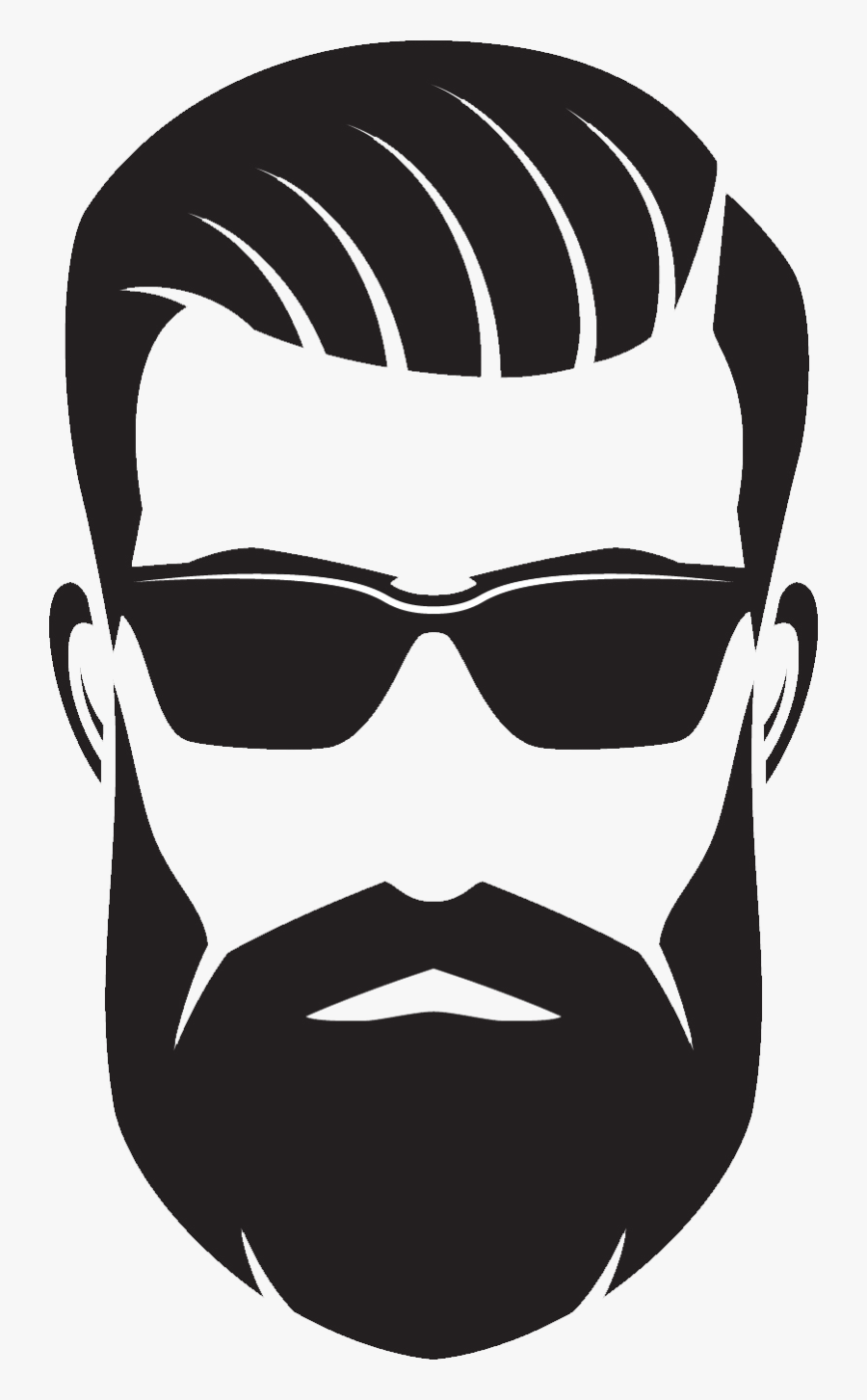 Face With Beard Drawing , Free Transparent Clipart - ClipartKey