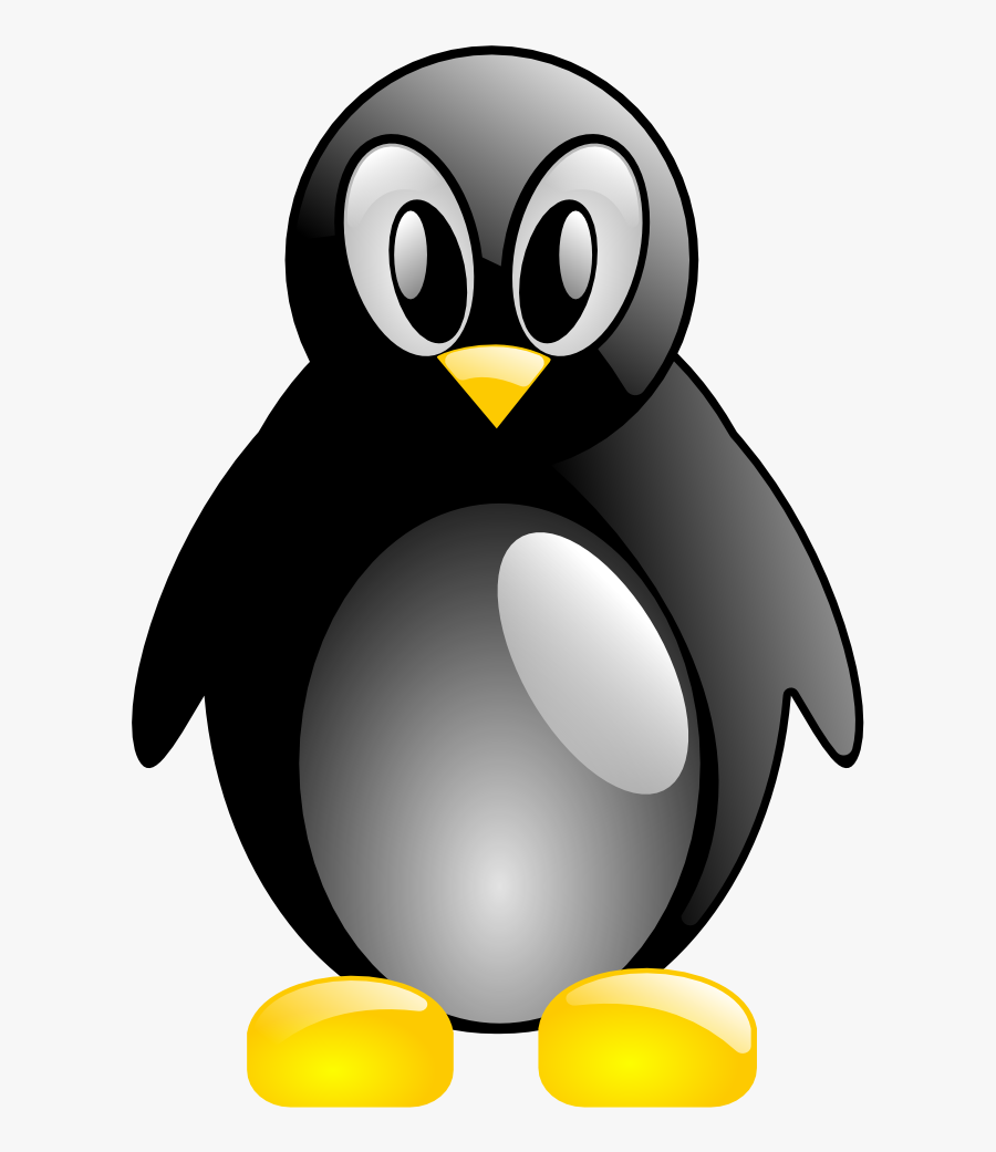 Simple Tux - Computer Penguin , Free Transparent Clipart - ClipartKey