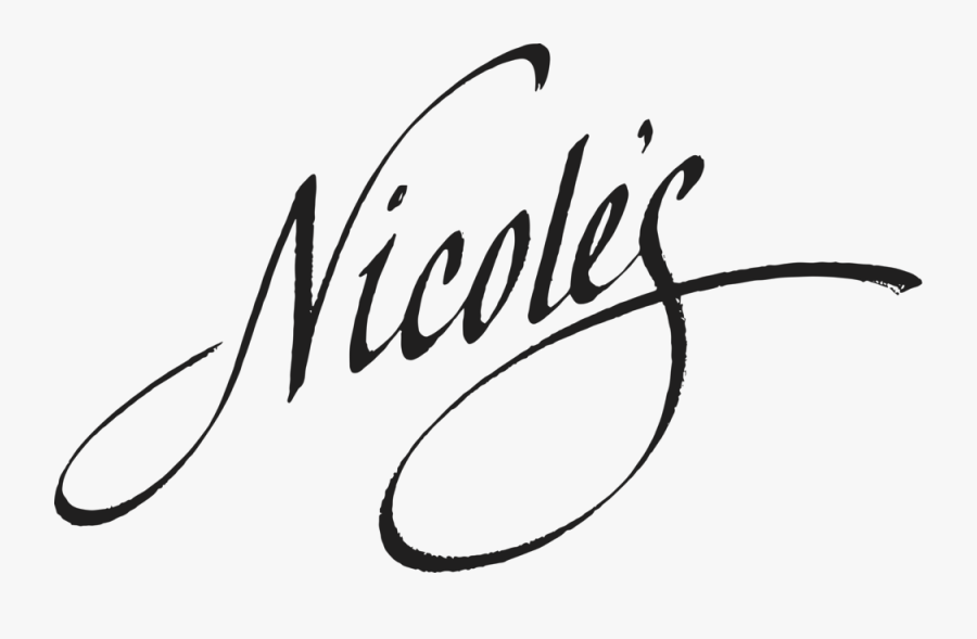 Nicole In Fancy Script , Free Transparent Clipart - ClipartKey
