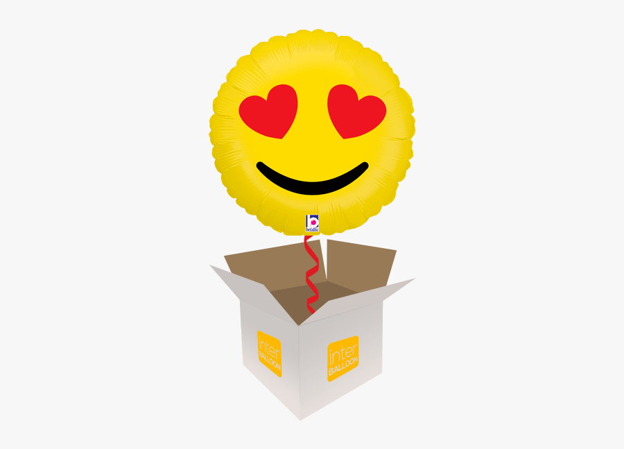Interballoon Helium Inflated Emoji Get Well Soon Balloon - Jhappy ...