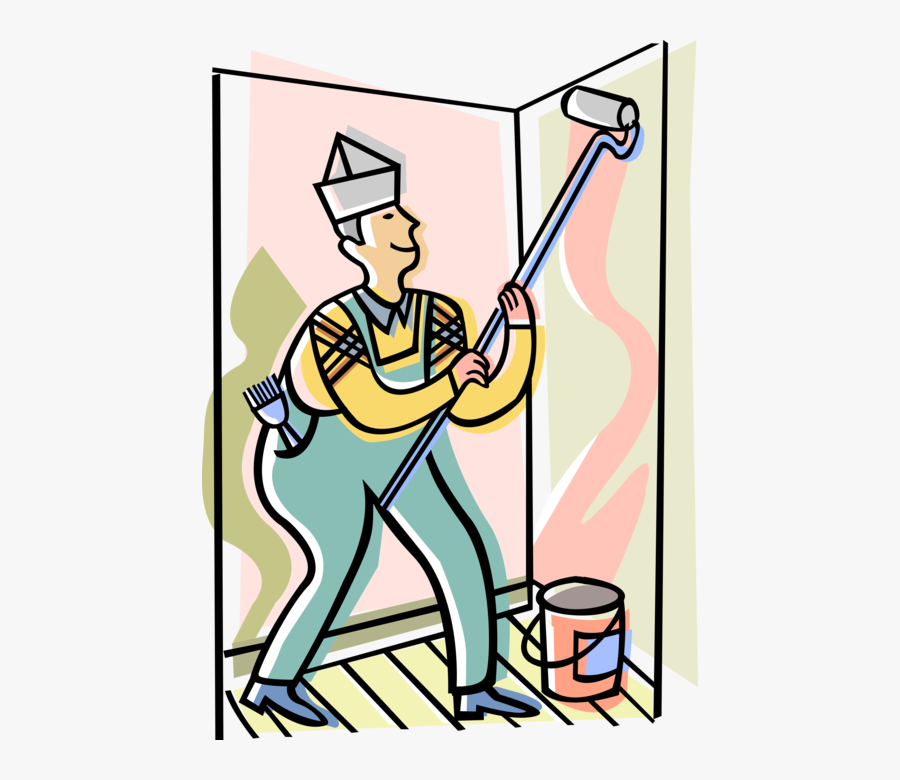 Vector Illustration Of Home Renovation And Decoration - Cartoon , Free ...