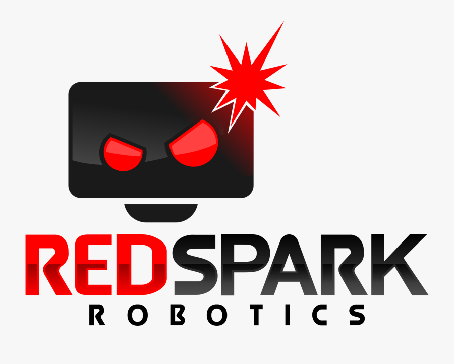 Red Spark Robotics Full Color - Graphic Design , Free Transparent ...