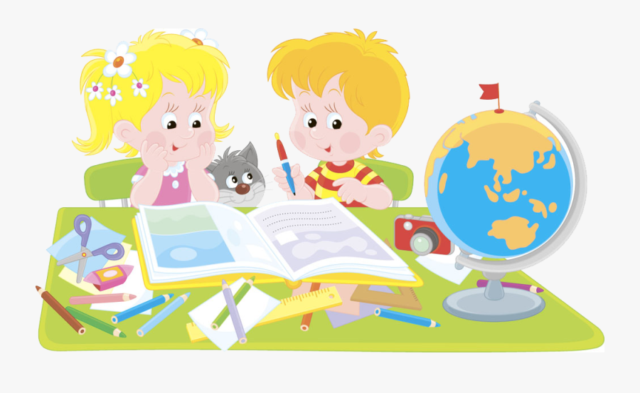 Cartoon Do Homework Psd , Free Transparent Clipart - ClipartKey