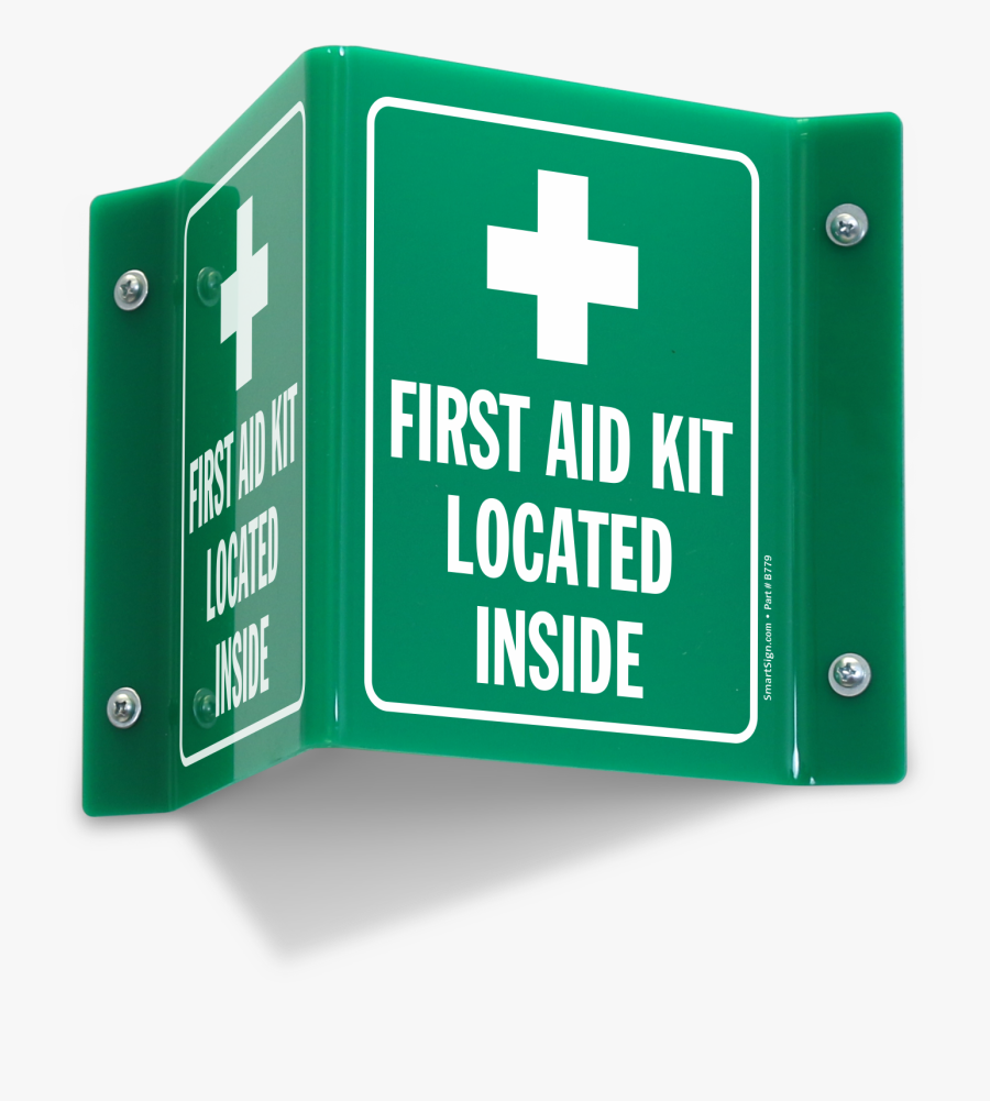 First Aid Kit Projecting Sign - First Aid , Free Transparent Clipart ...