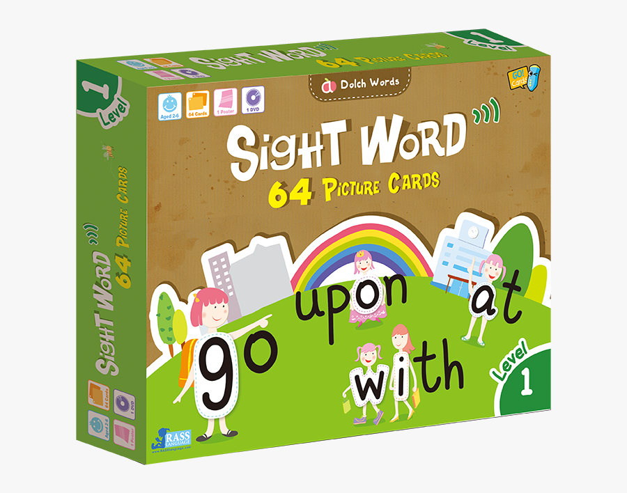 Dolch Words Sight Word 64 Cards , Free Transparent Clipart - ClipartKey