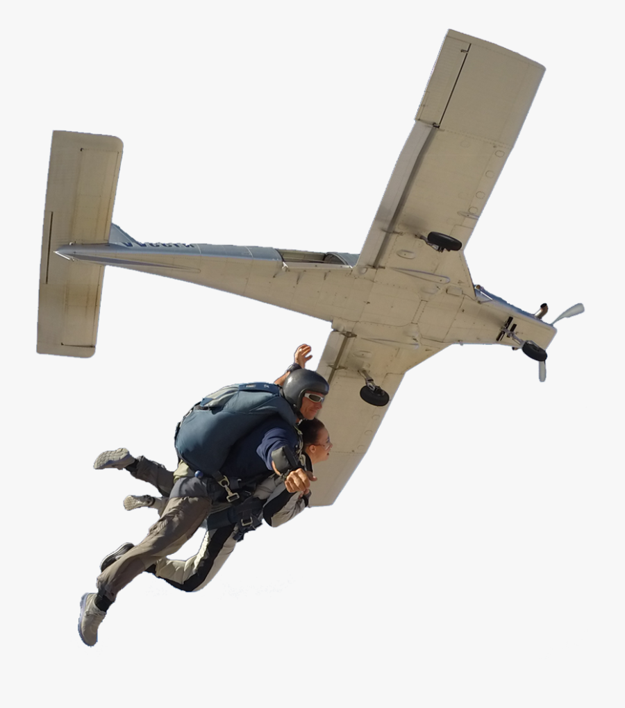 Skydiving Plane No Background , Free Transparent Clipart - ClipartKey