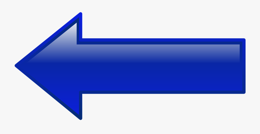 Arrow Left Blue Clip Art - Blue Arrow Clip Art , Free Transparent ...