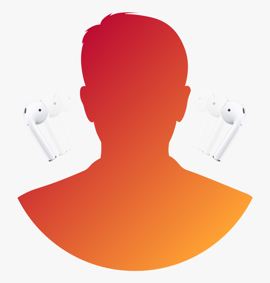 A Vector Image Showing An Avatar Unplugging Airpods - Sign , Free ...