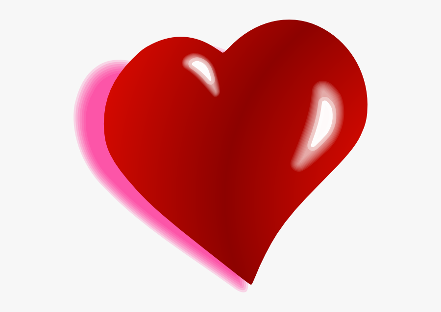 Shadow Heart Svg Clip Arts - Heart Clip Art , Free Transparent Clipart ...