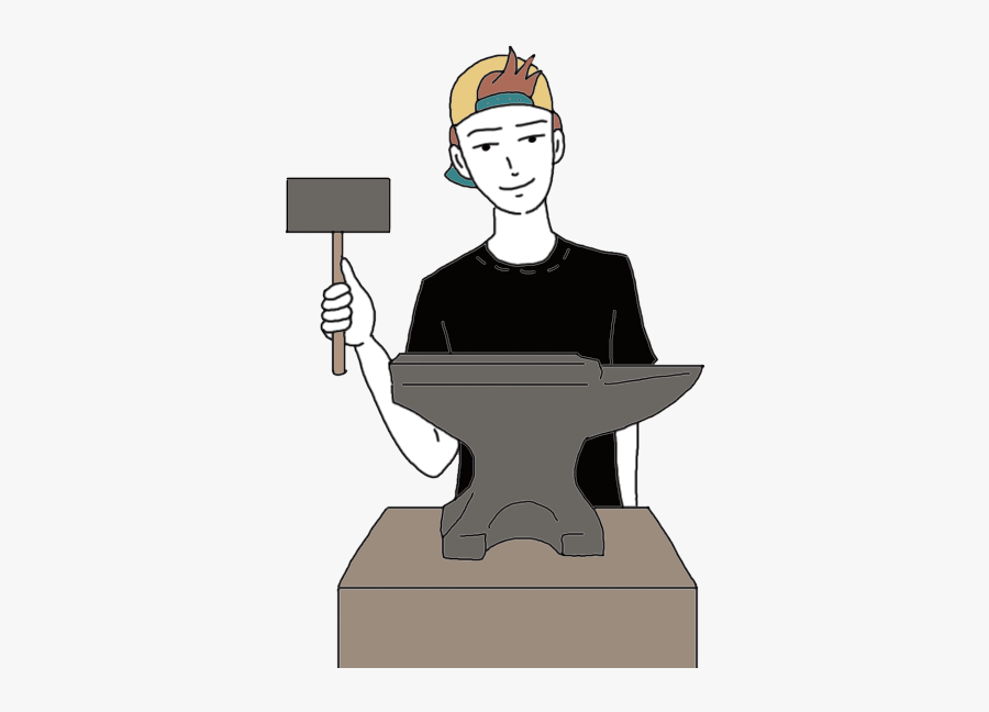 Dream Meanings Anvil - Cartoon , Free Transparent Clipart - ClipartKey