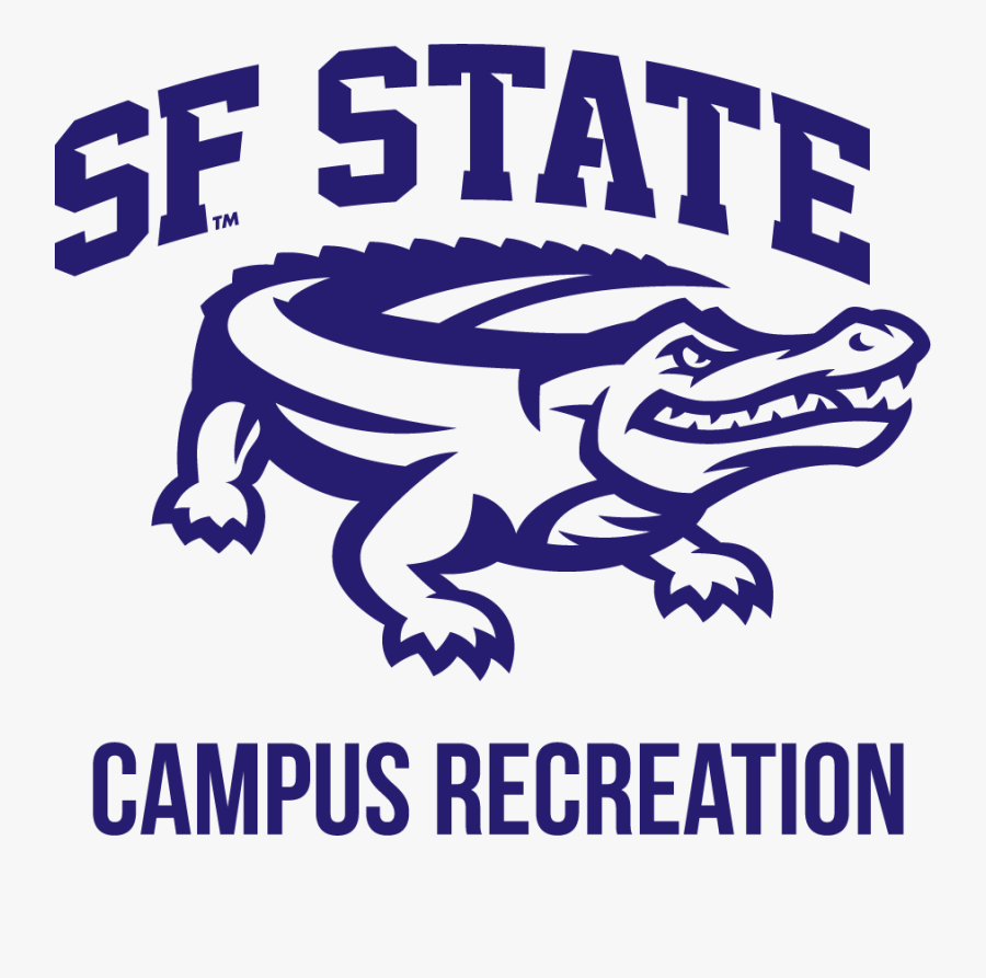 Sf State Campus Recreation Logo - Sf State Gators , Free Transparent ...