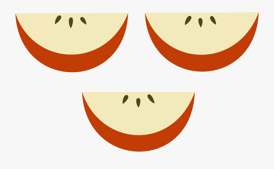 Sliced Apple Clipart - Mlp Cutie Mark Apple , Free Transparent Clipart ...